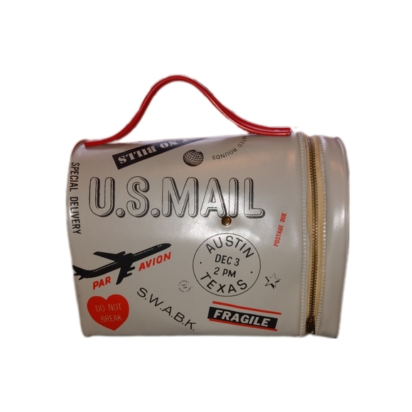 Vintage | Other | Vintage 6s Vinyl Domed Mailbox Design Lunchbox | Poshmark